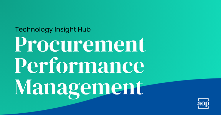 Procurement Performance Management | AOP Procurement Technology Hub