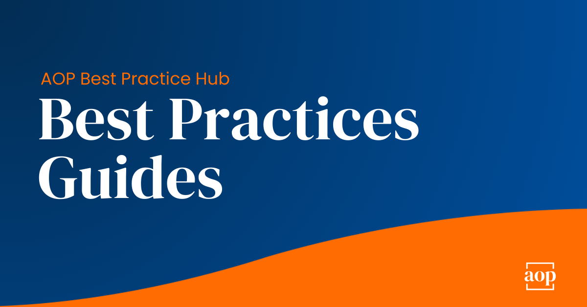 Best Practices Guides | AOP Best Practice Hub